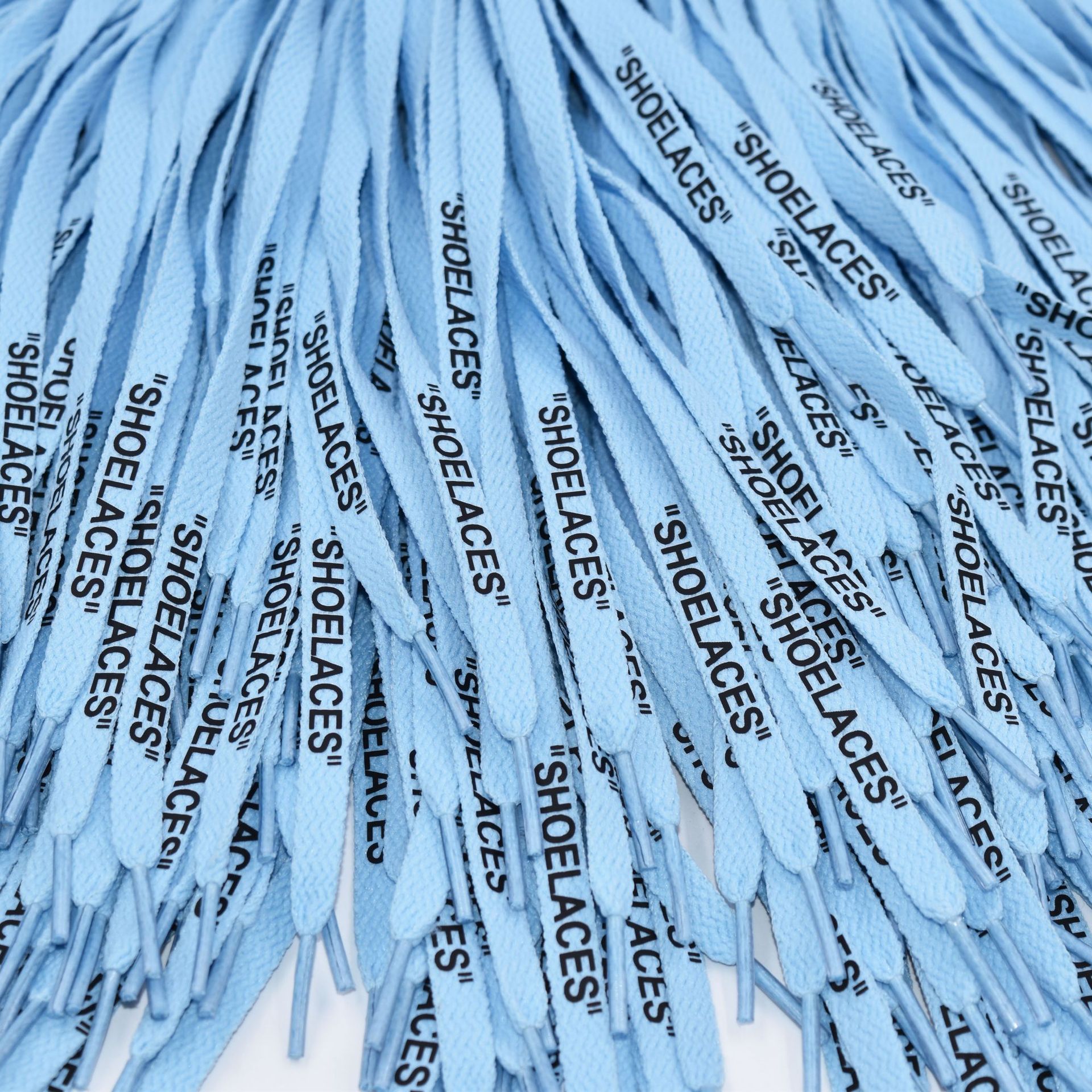 2021 New Colorful Lace Letter Font 8mm Double Sides Printed SHOELACES ...