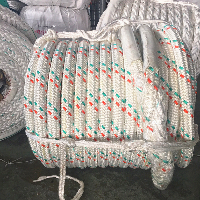 宝应海峰双层编织船用涤纶系泊缆绳-阿里巴巴