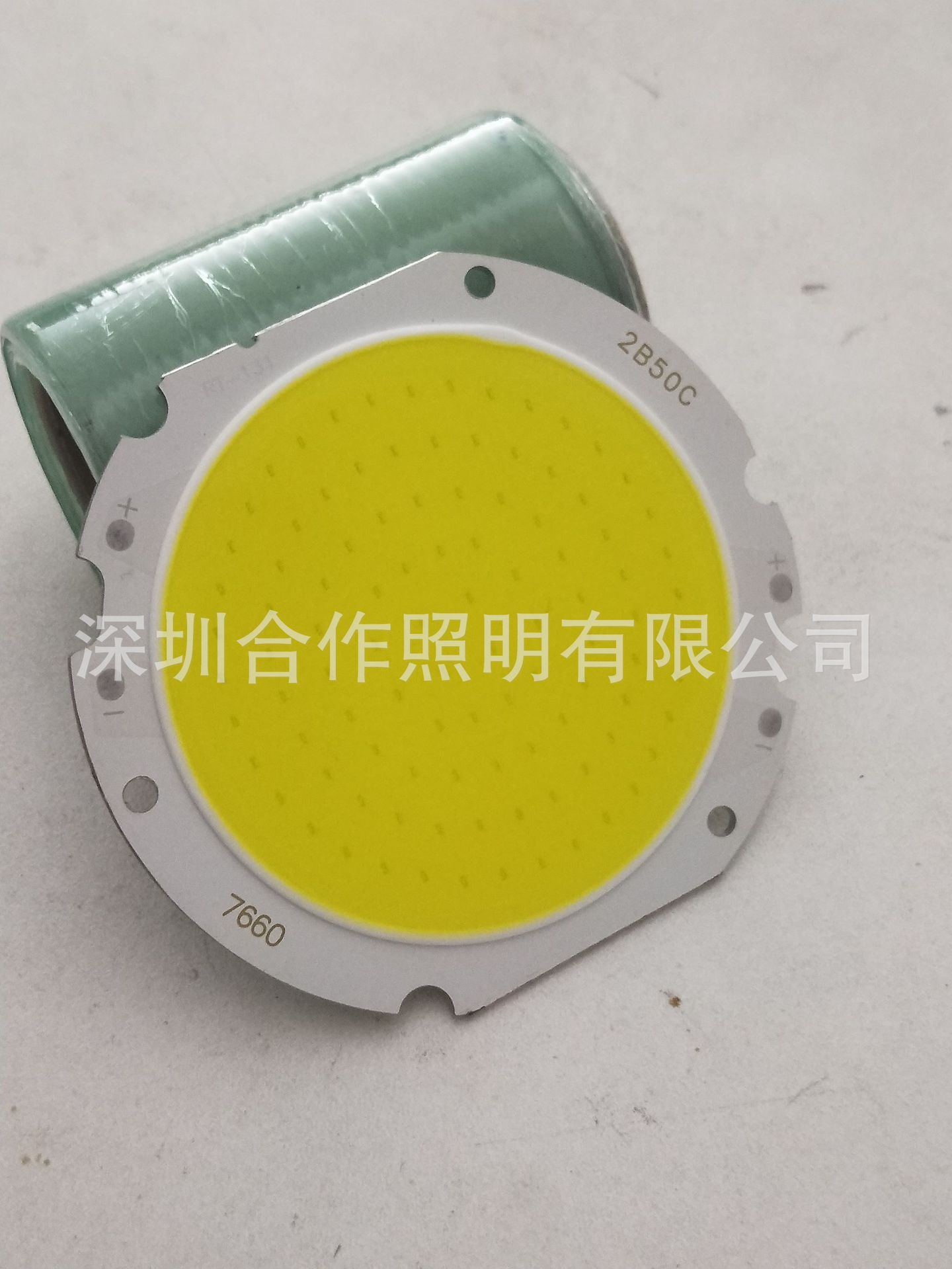 50W直流驱动cob光源 60mm发光面 7660投光灯筒灯-阿里巴巴