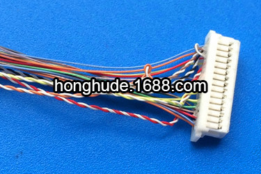 AUO友达G150XVN01.0液晶屏专用LVDS线DF14连接器30Pin单8LVDS屏线-阿里巴巴