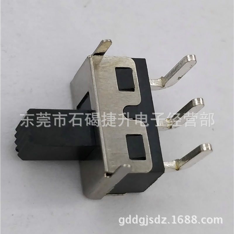 SS-12D11弯脚大电流拨动开关2档3脚单排单刀带固定脚SS12D06波动-阿里巴巴