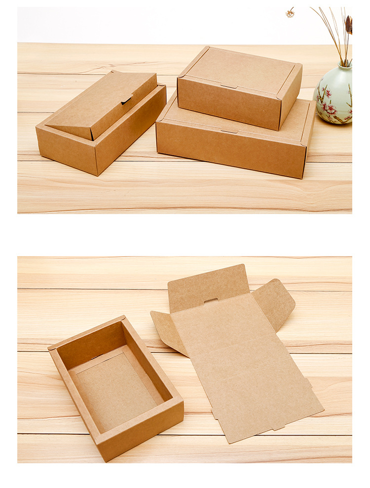 厂家现货翻盖牛皮纸盒茶叶包装盒燕窝阿胶糕雪花酥红糖纸盒子批发-阿里巴巴