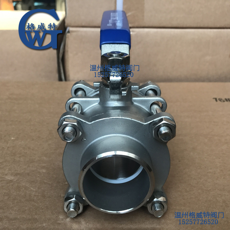 Q21F-16P活接球阀 304焊接活接头球阀 三片式活接球阀 手动开关阀-阿里巴巴