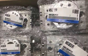 SMC型90度180度可调气动旋转摆动气缸HRQ/MSQB-10A/20A/30A/50A-阿里巴巴