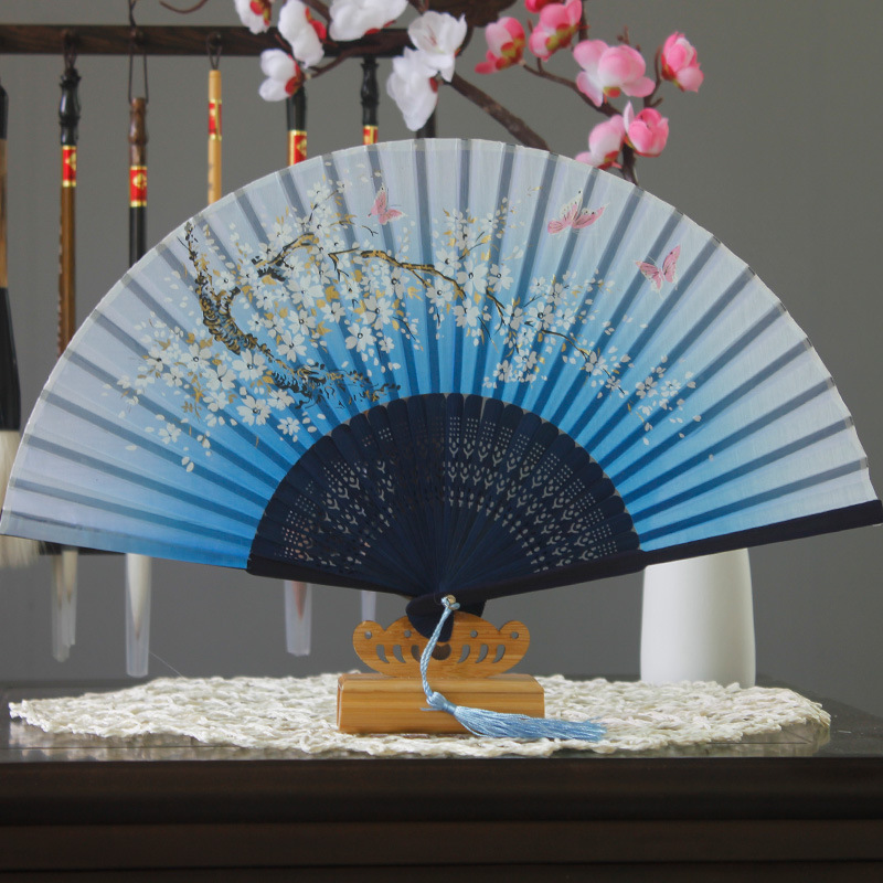 Chinese style classical dance floral fans for women chinese gift craft ...
