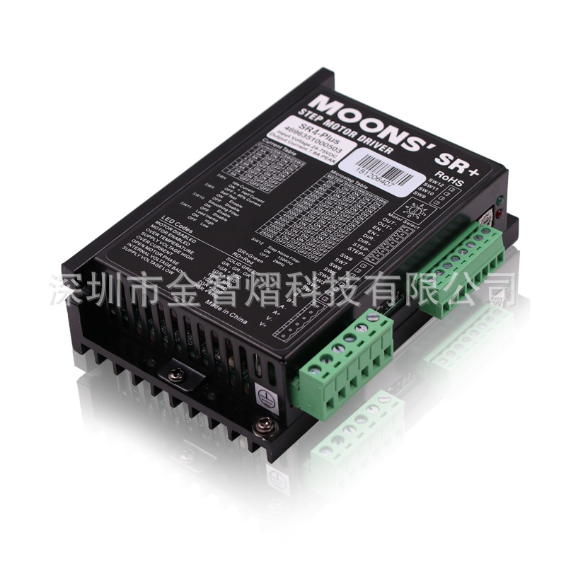 鸣志57步进驱动器SR4 SR4-Plus细分型 86步进马达控制器-阿里巴巴