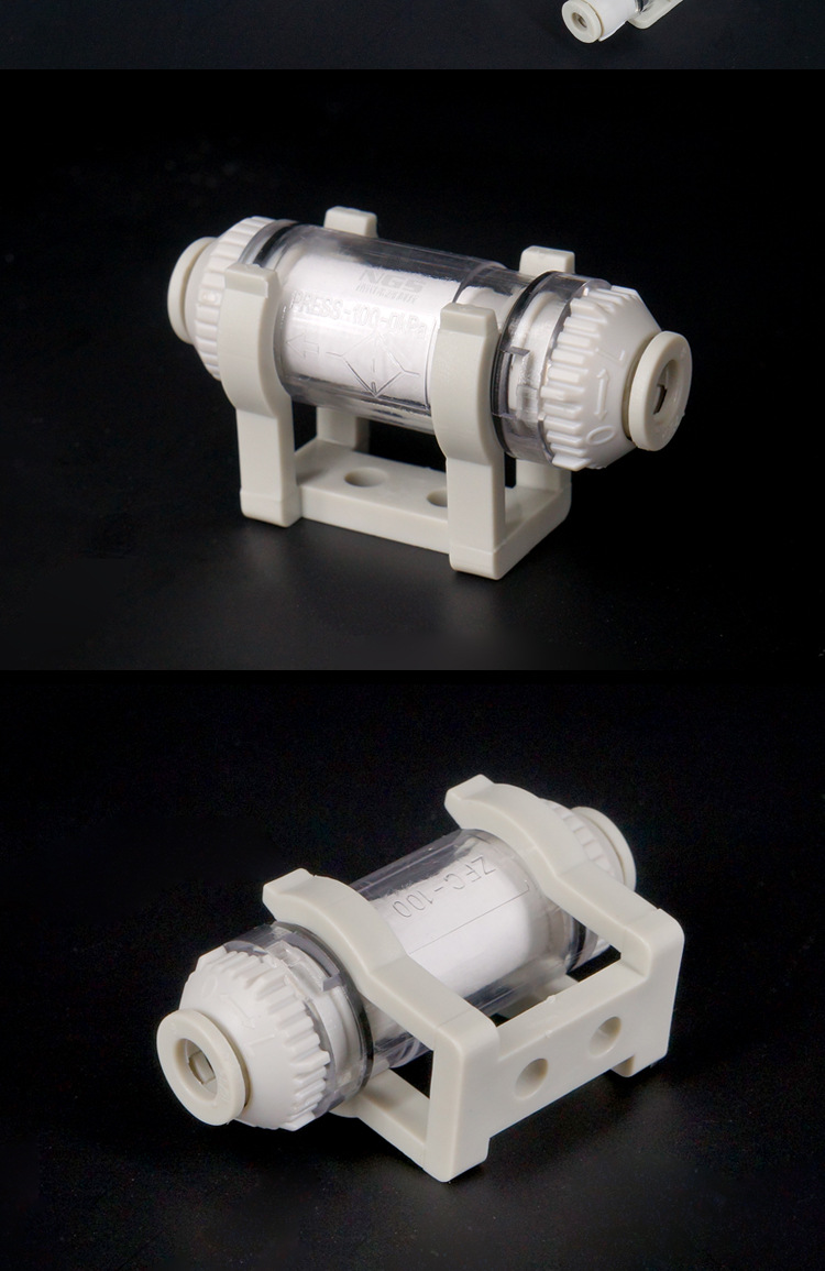 管道式真空过滤器VFU空气滤器带支架VFU2-44P VFU2-66P-阿里巴巴
