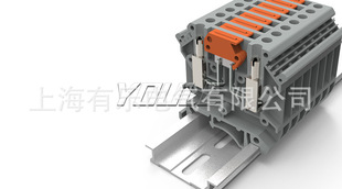 UK5-MTK-P/P开关端子刀闸式接线端子片装端子排灰色5平方线径-阿里巴巴