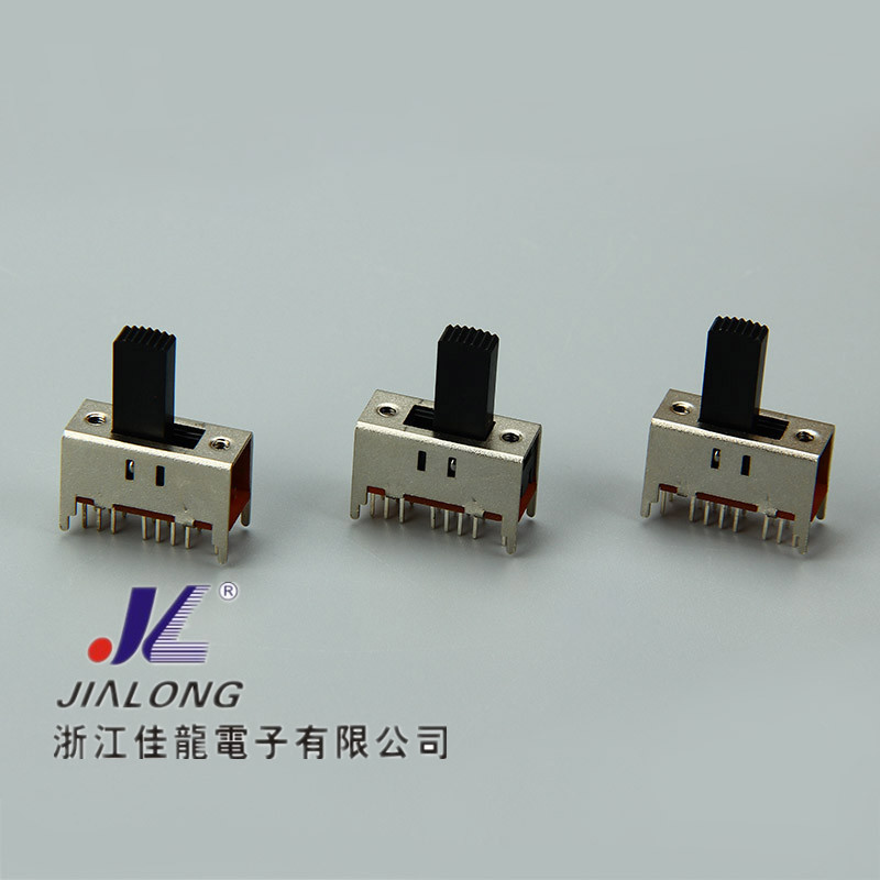 JL浙江佳龙电子直销SS-42H08滑动开关 两档拨动开关 立式直柄开关-阿里巴巴