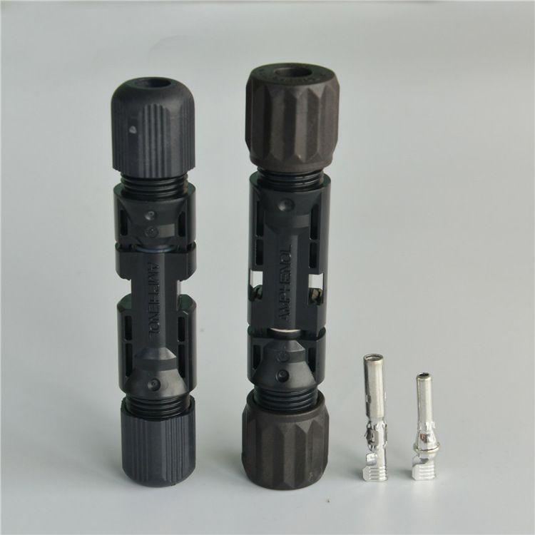 AMPHENOL原装安费诺 H4太阳能线端MC4连接器PV MC4光伏太阳能接头-阿里巴巴