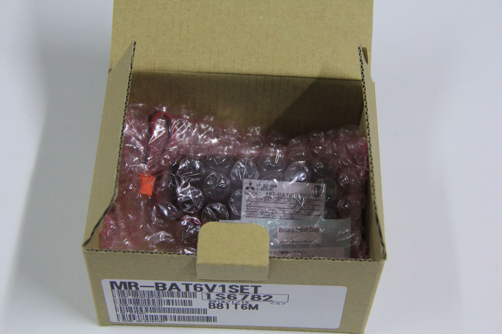 Mitsubishi MR-BAT6V1SET 6V三菱MR-J4伺服锂电池-阿里巴巴