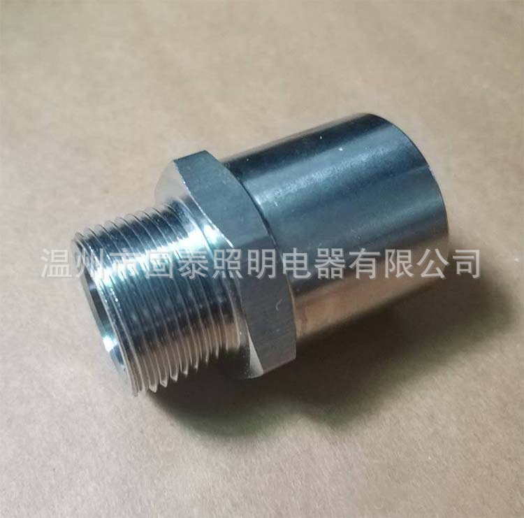 不锈钢防爆管接头BGJ-G1/2 G3/4防爆对丝 防爆管箍 4分6分1寸DN20-阿里巴巴