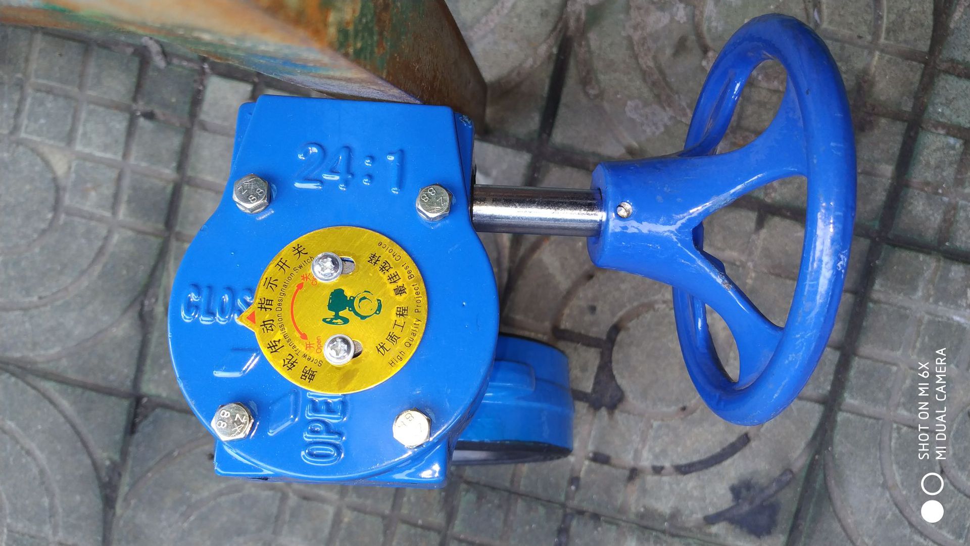 D371X-16C 铸钢/碳钢涡轮对夹式软密封蝶阀 手动蝶阀 DN50-DN500-阿里巴巴