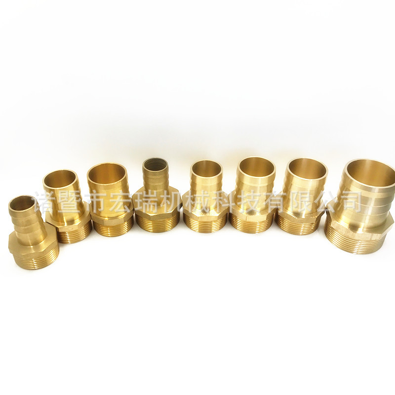 全铜外牙宝塔接头1寸1.2寸1.5寸DN32 40 50外丝水泵皮管胶管接头-阿里巴巴