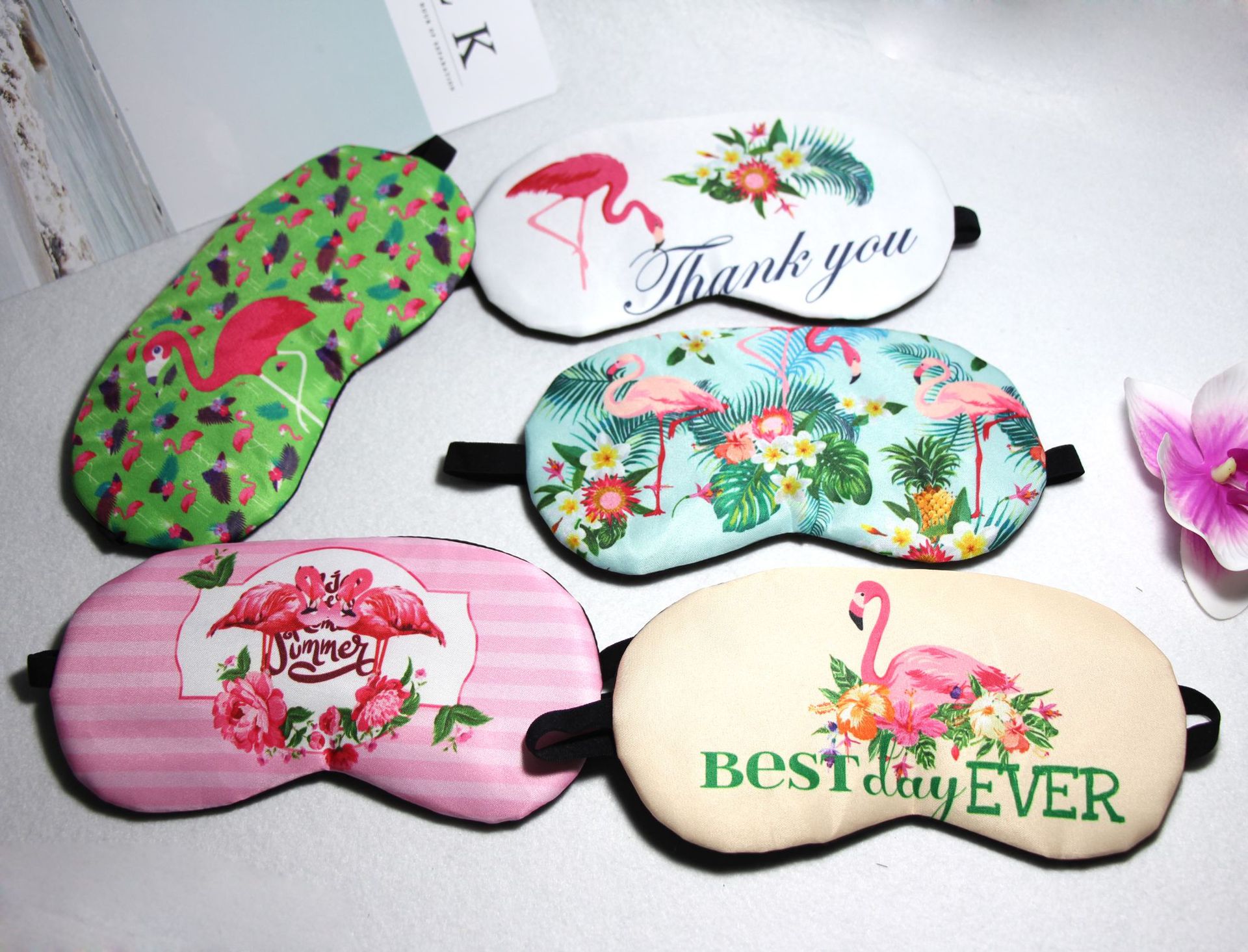 The new Korean version of the cartoon flamingo sleep shading ice bag ...