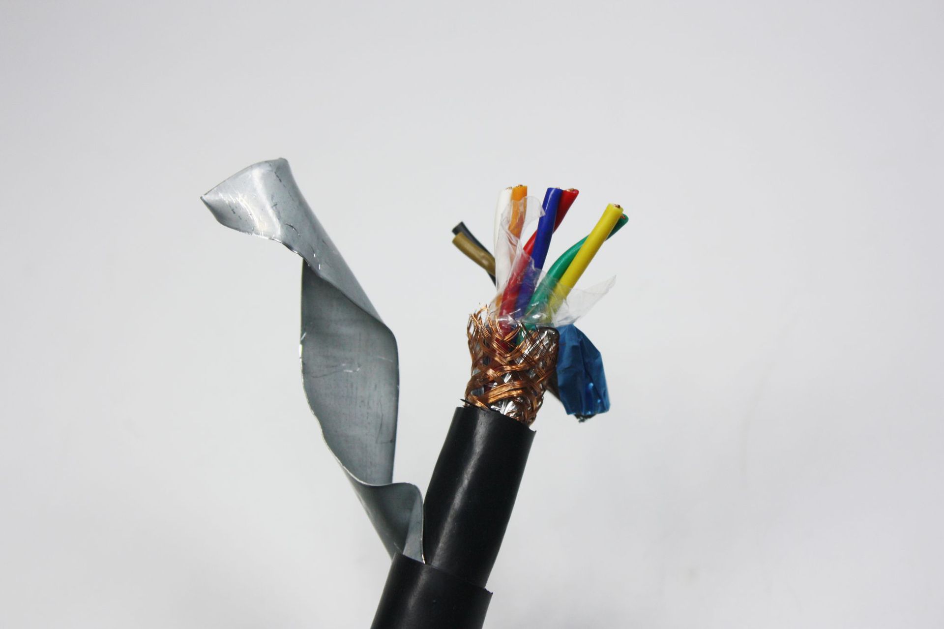 屏蔽铠装双绞线RVSP22 8X0.5对绞多股软线RVSP22控制电缆国标保证-阿里巴巴