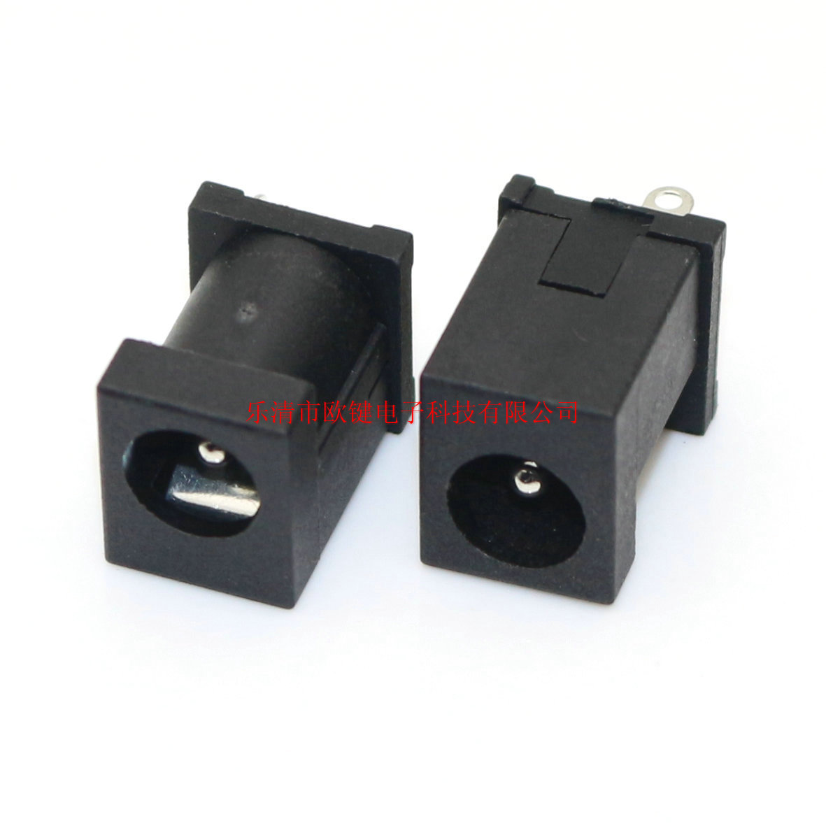 DC电源插座 DC-012A 三脚立式直插180度ROHS耐高温直流电源母座-阿里巴巴