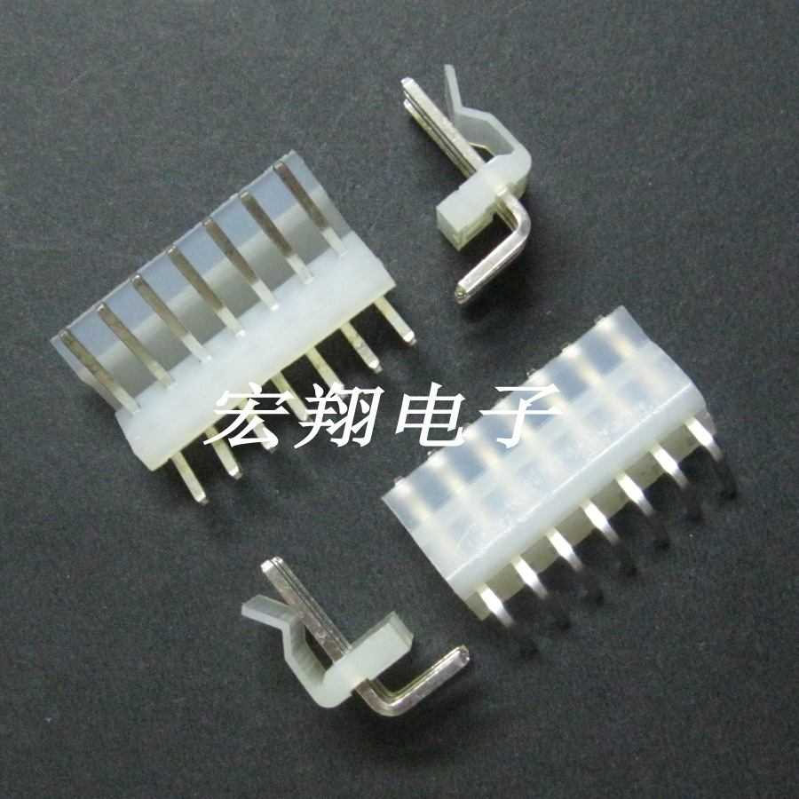 MX3.96-7P高弯针座 CH3.96-7AW 3.96mm间距端子 2139-7P 接插件-阿里巴巴