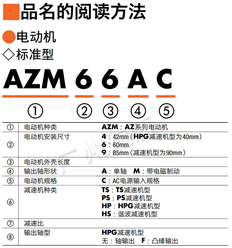 代理ORIENTAL东方脉冲60进电机AZM66AC AZM69AC AZ66AC AZ69AC-阿里巴巴