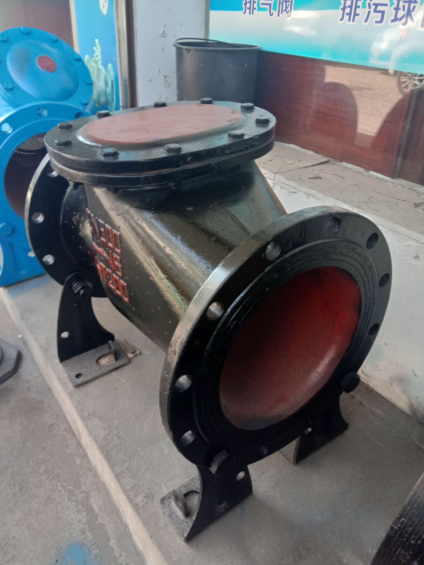 H44T-10 DN40 阀门直供/旋启式铸铁止回阀， 通式法兰止回阀-阿里巴巴