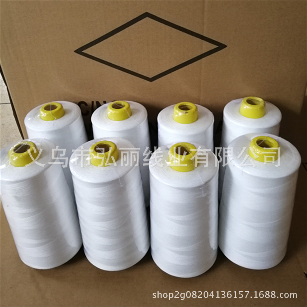 20S/3缝纫机线TKT30 TEX80 20支3股粗100% spun polyester thread-阿里巴巴