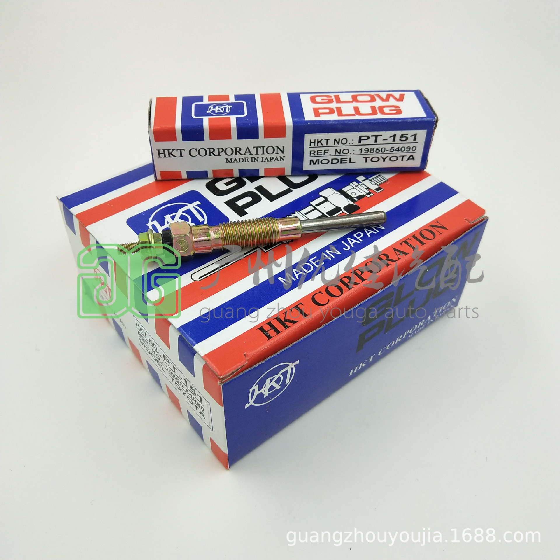 批发优质适用于丰田 3L预热塞19850-54090 PT-151-阿里巴巴