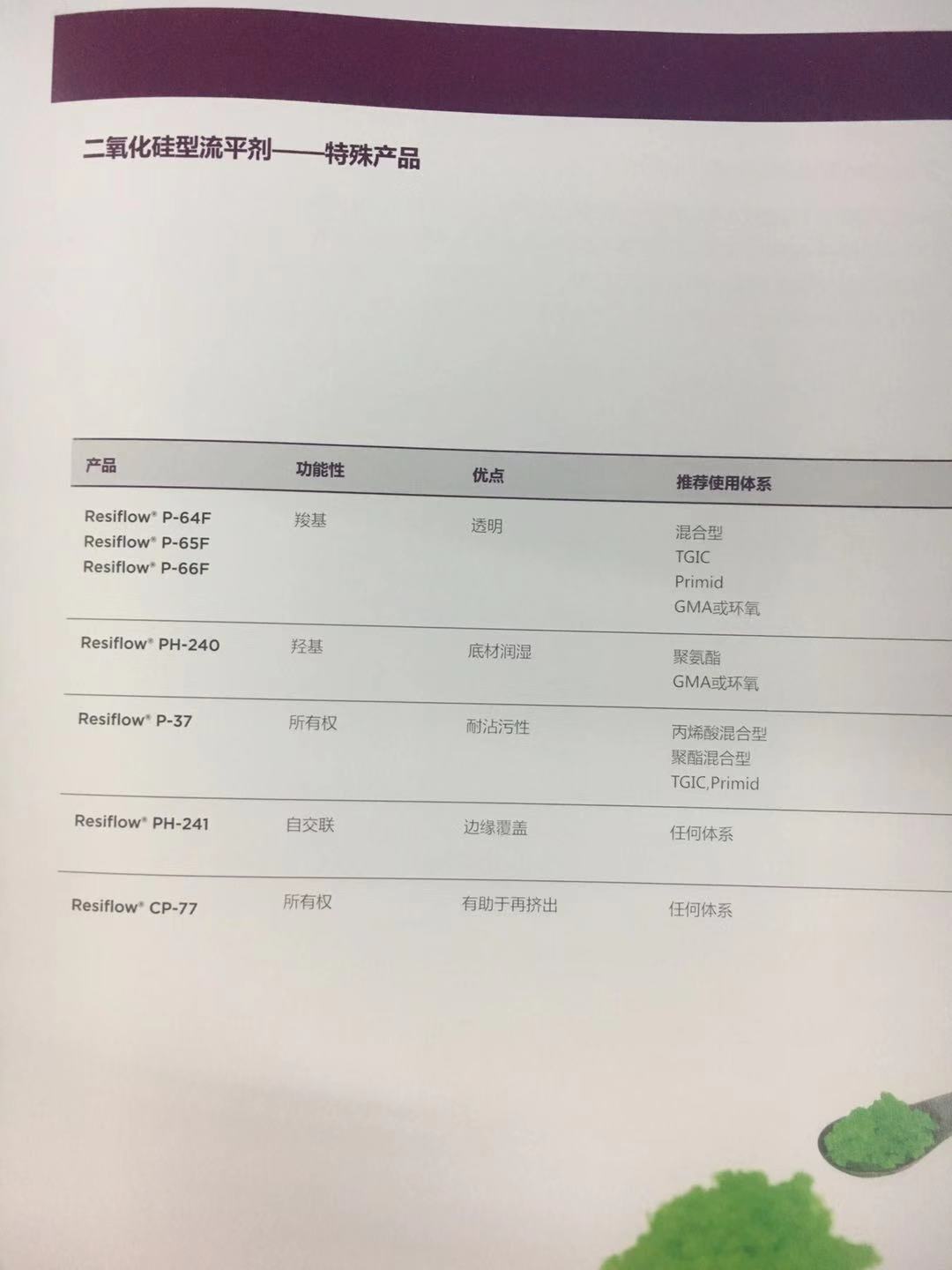 埃斯特伦Resiflow PF-67、PV-88、PV-60、P-64F、P-65F流平剂-阿里巴巴