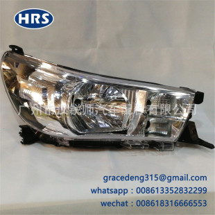 81110-0K660适用于新款丰田海拉克斯REVO皮卡前右卤素大灯总成大-阿里巴巴