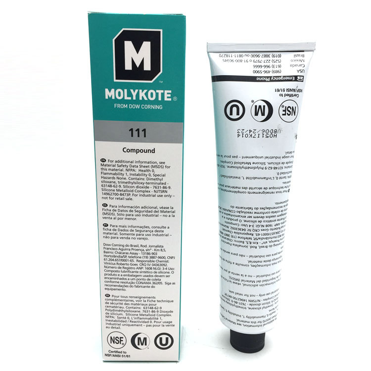 道康宁摩力克DC111润滑脂 正品MOLYKOTE DC 111 compound密封硅脂-阿里巴巴