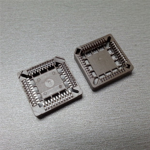 IC插座44P 贴片式44位IC测试座 PLCC44芯片座 PLCC44P贴片连接器-阿里巴巴
