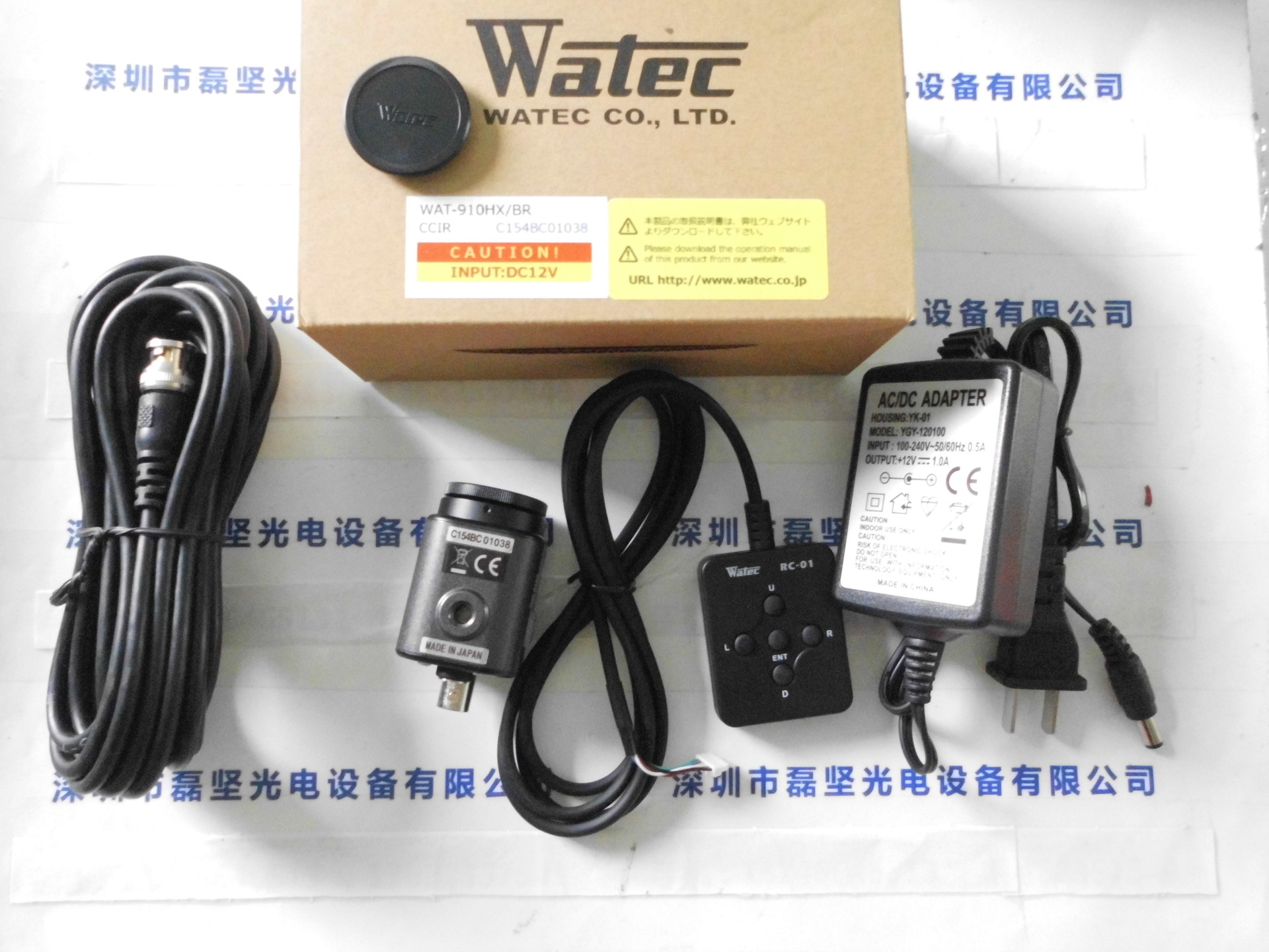 日本沃泰克 WATEC 摄像机 WAT-910HX BR -阿里巴巴