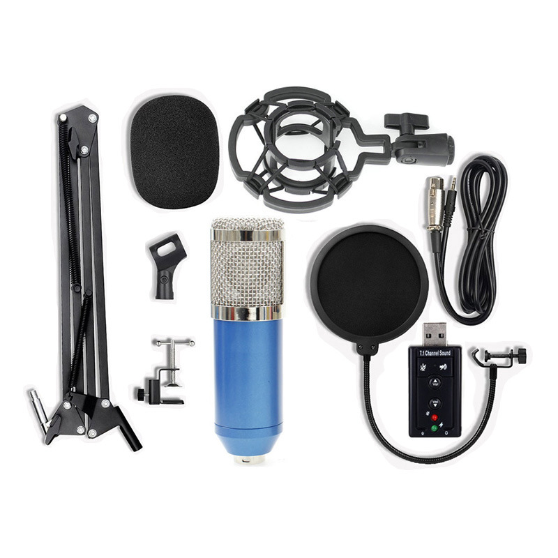 BM-800 network karaoke anchor microphone set USB sound card 35 bracket ...