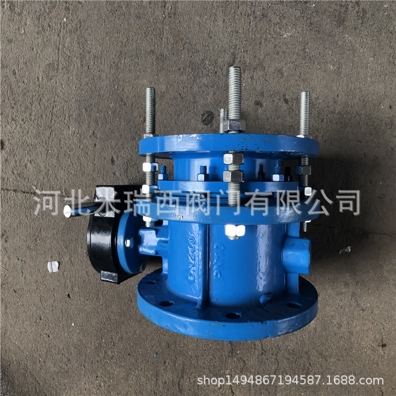 涡轮法兰伸缩分体蝶阀 球墨铸铁蜗轮软密封蝶阀 厂家SD341X-10Q-阿里巴巴
