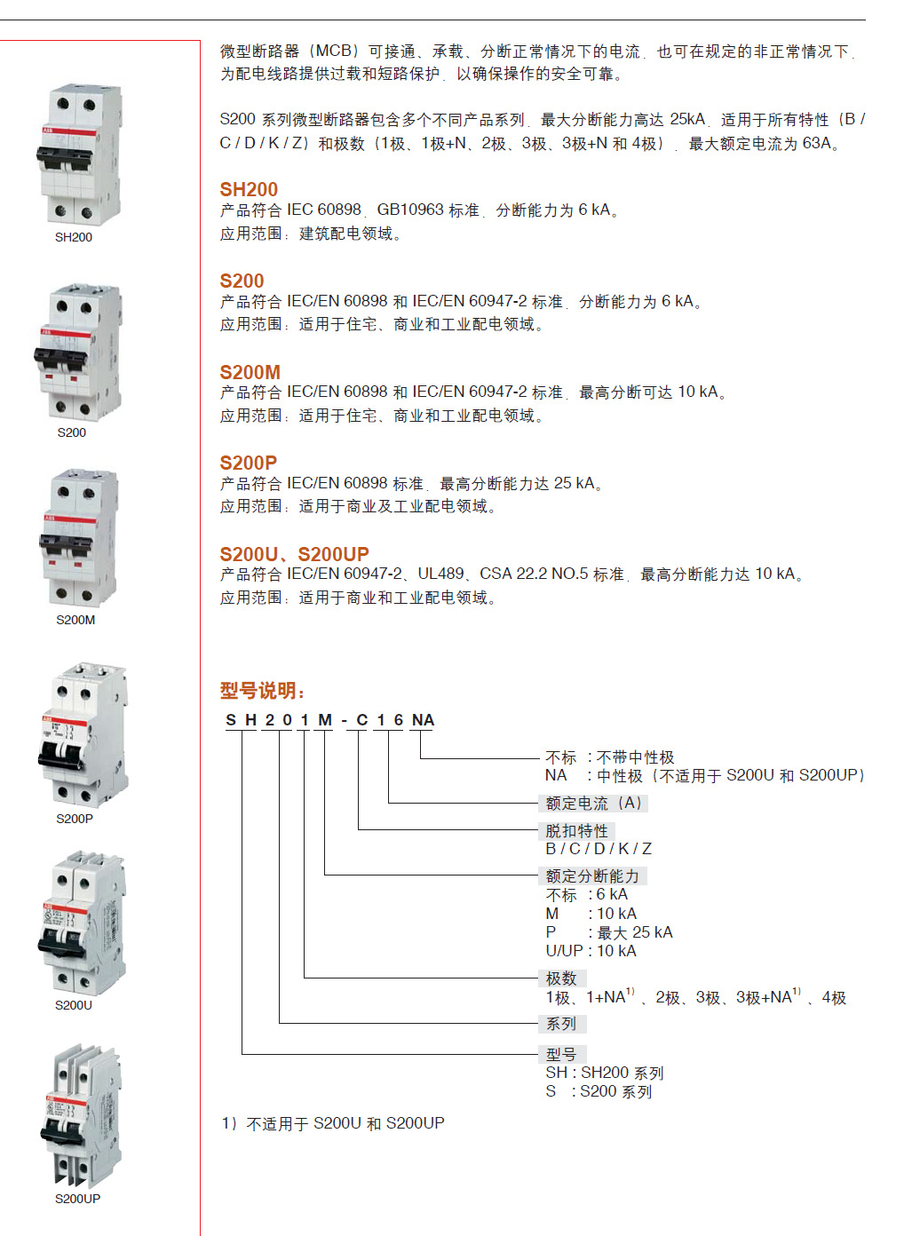 特价ABB微型断路器S203P-C50 (DE)；10096644原装进口-阿里巴巴