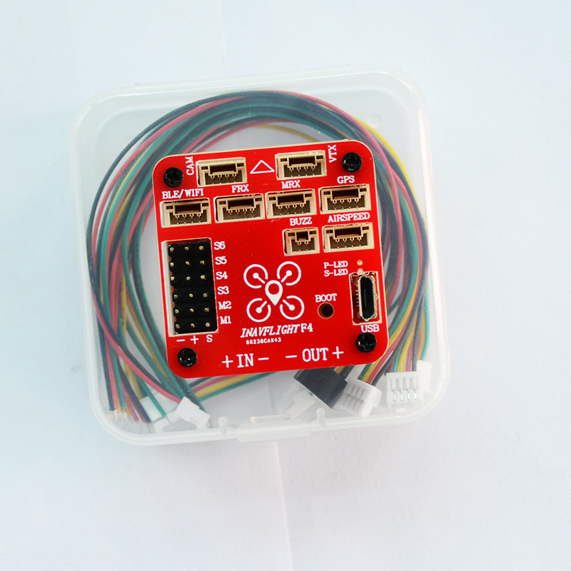 INAV F4飞控 带OSD电流计BEC分电板 FPV固定翼 穿越机四轴 飞控F4-阿里巴巴