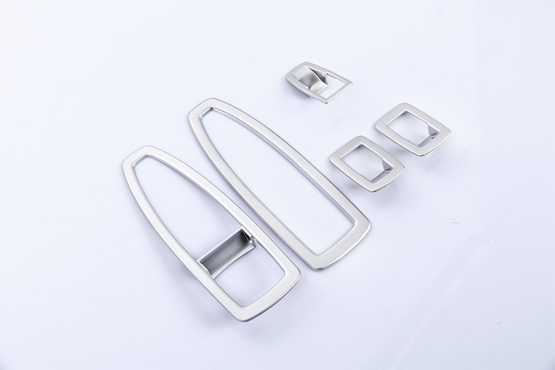 深圳车涯 适用于宝马3系玻璃升降按键框 ABS 镀铬/碳纤纹 4件套-阿里巴巴