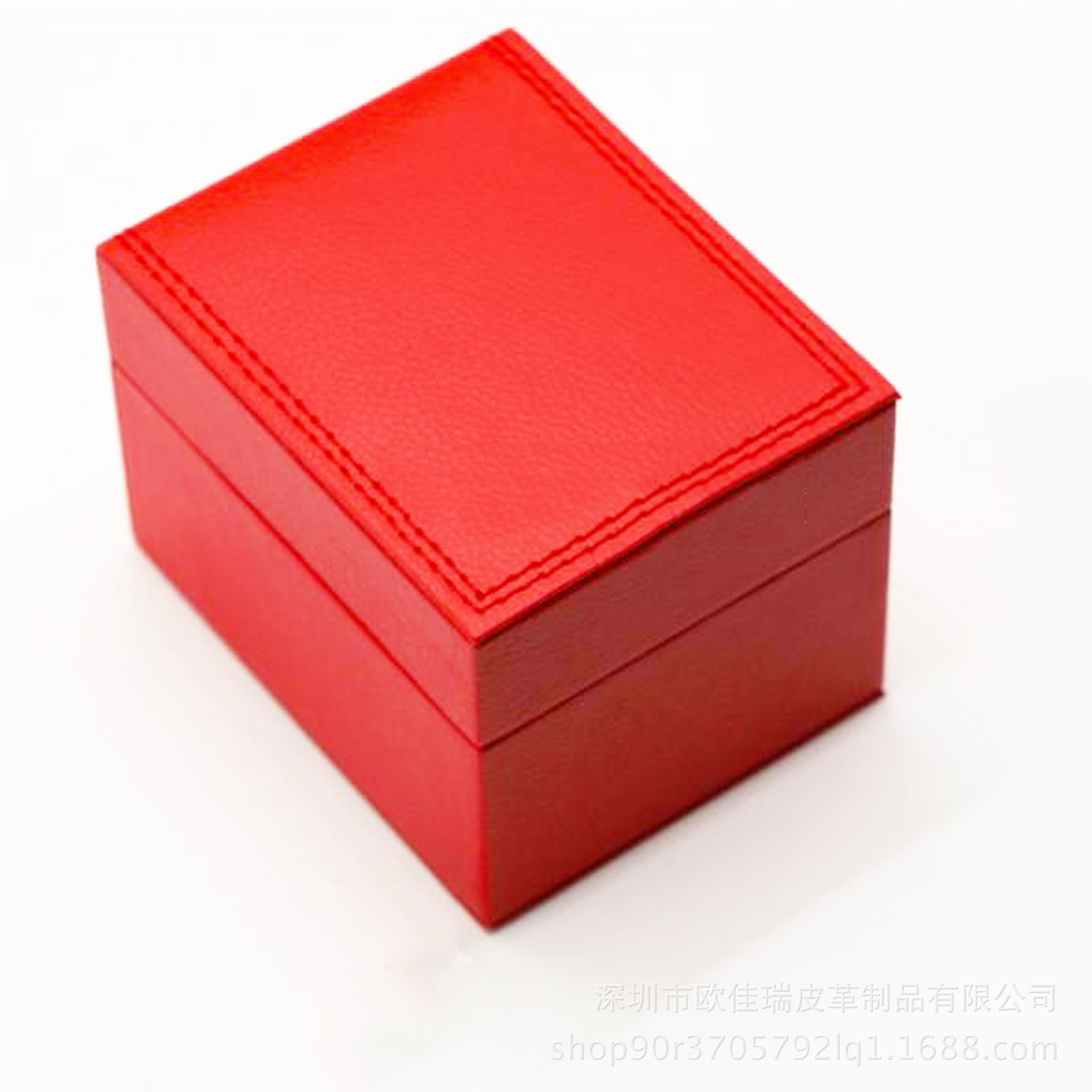 时尚高档PU皮盒 单个手表收纳展示盒 礼物饰品盒 手表包装盒-阿里巴巴