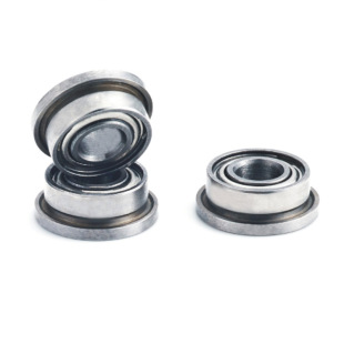 法兰轴承F695ZZ 尺寸5*13*4 3D打印机轴承 线切割配件 壁柜轮用-阿里巴巴