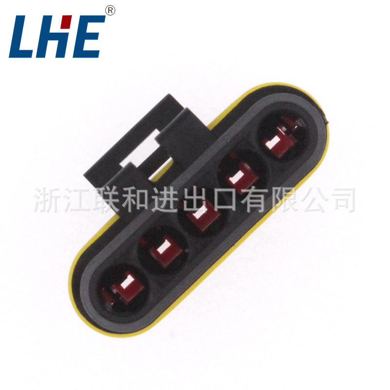 282089-1 安普国产防水五线座椅加热客车空调用 汽车接插件-阿里巴巴