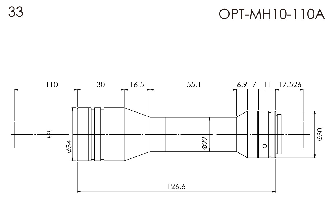 OPT奥普特 OPT-MT系列 OPT-MH10-110A 百万像素工业远心摄像头-阿里巴巴