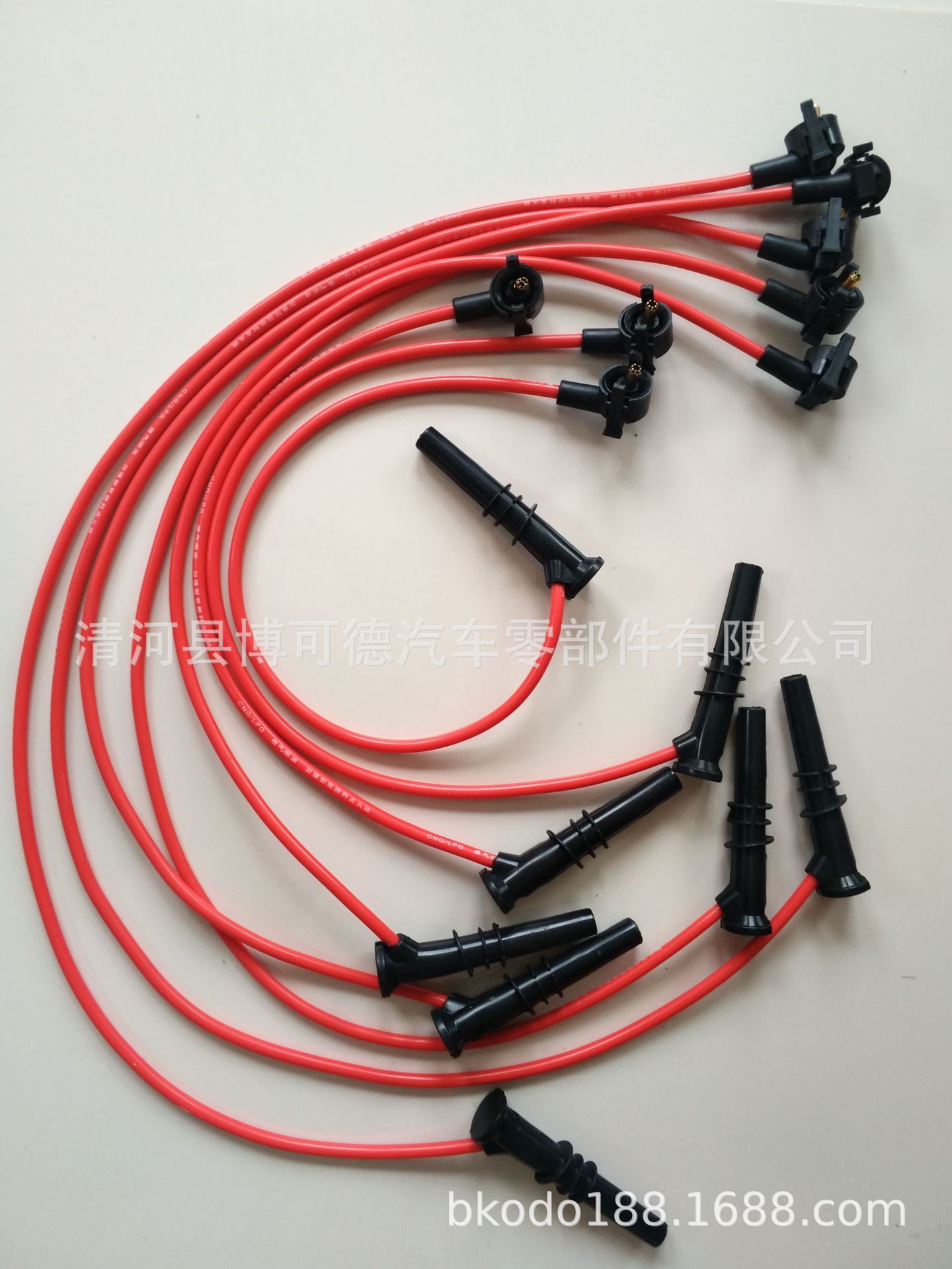 供应韩国大宇欧宝外贸出口点火线、火花塞线束 OEM:1612545-阿里巴巴