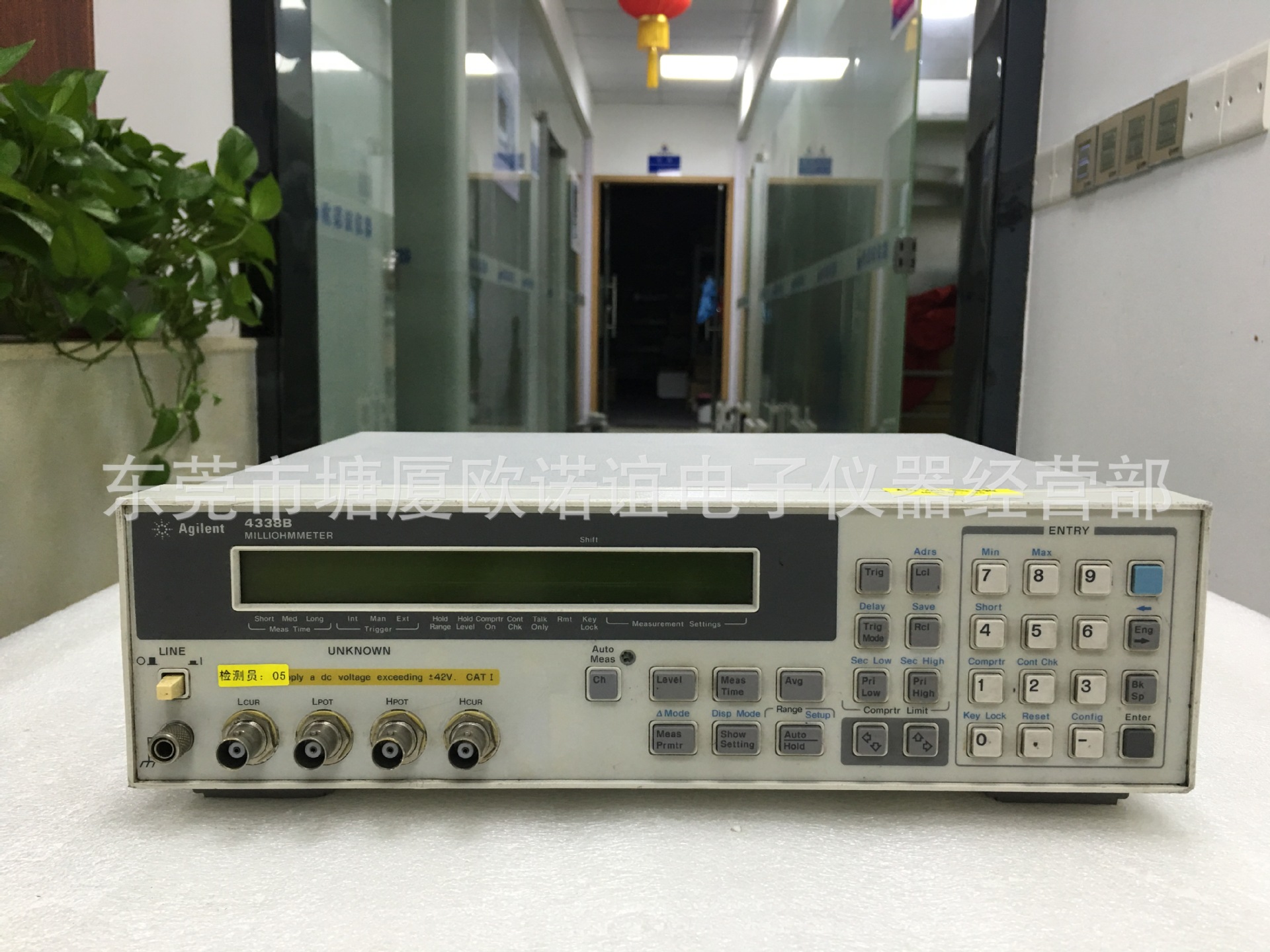 Agilent 安捷伦 4338B HP4338B 毫欧表 高阻计高阻表-阿里巴巴