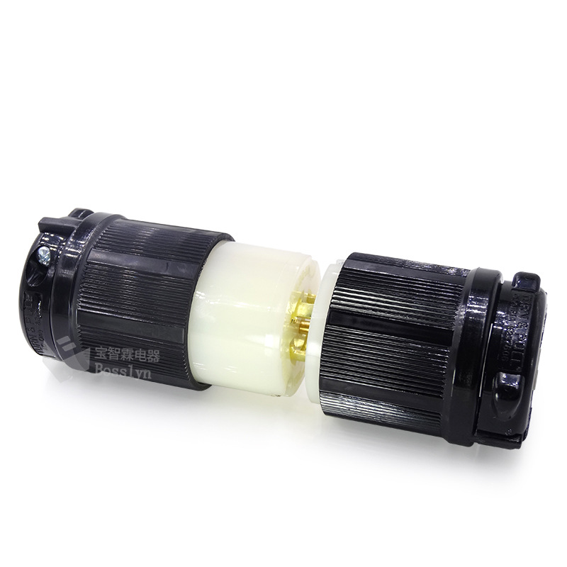 NEMA L22-30P 美国工业插头 四相五线插座 377/480V 30A-阿里巴巴