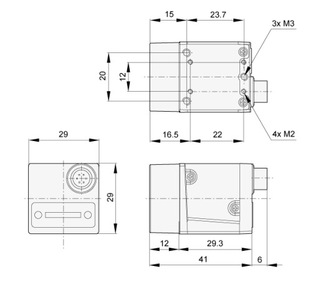 BASLER相机acA2440-75uc 巴斯勒 USB 3.0相机-阿里巴巴