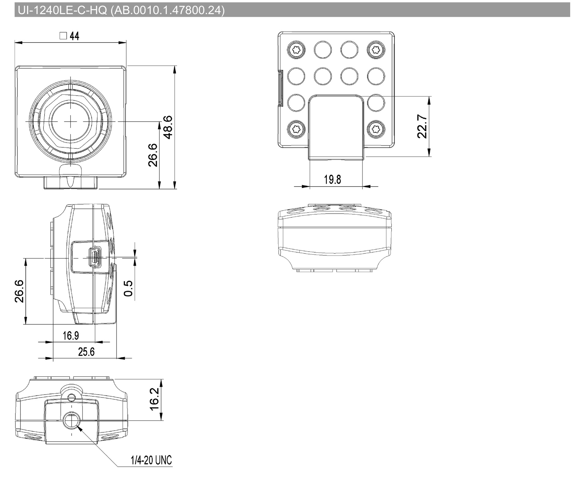 IDS 高性能彩色COMS工业相机 USB2.0接口 UI-1240LE-C-HQ-阿里巴巴