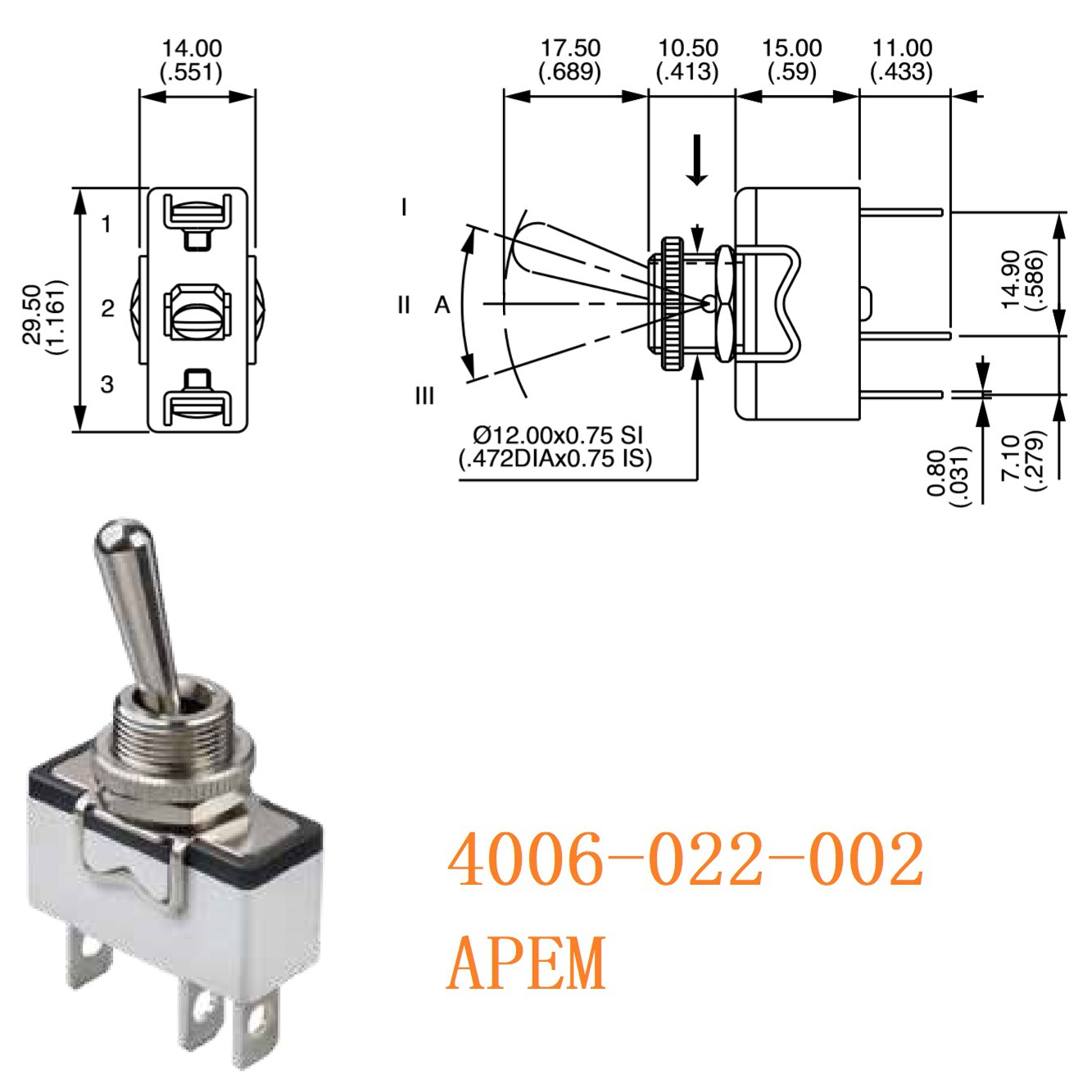 批发APEM开关型号CQC-636H/2现货3脚钮子开关价格好-阿里巴巴