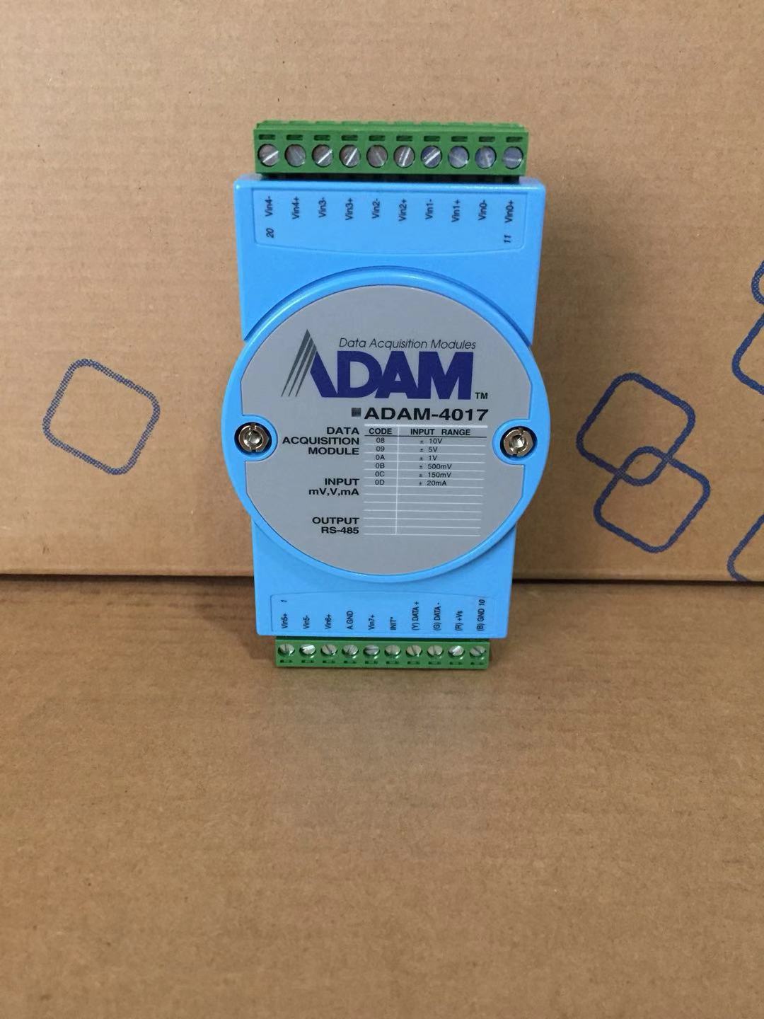 ADAM-4017 研华16位8路模拟量输入支持 3000V直流电的光隔绝保护-阿里巴巴