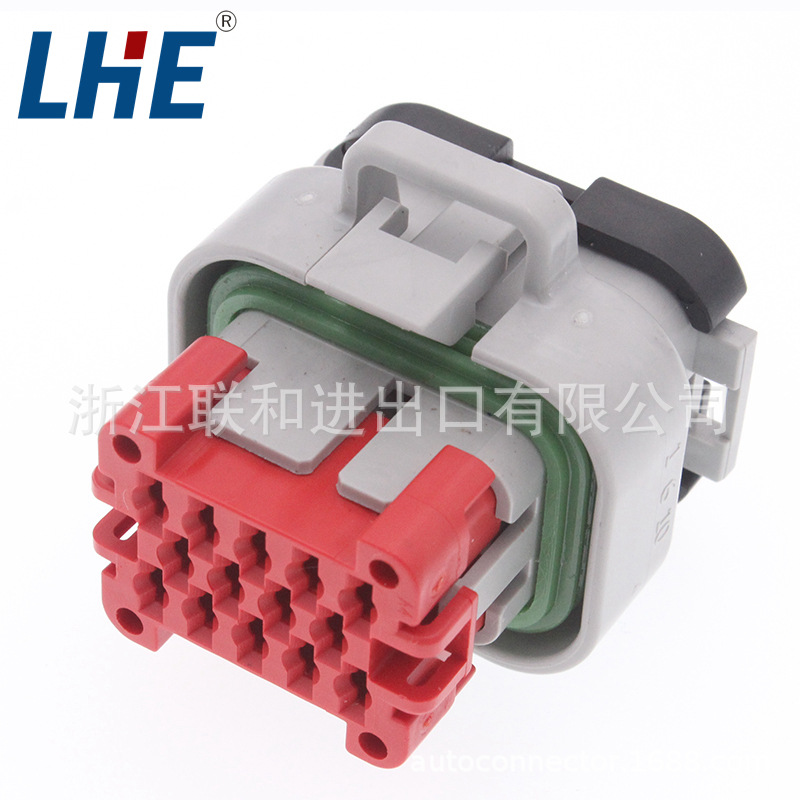 776273-1 重载型 控制器 14芯汽车插头 ECU防水护套 可配针座-阿里巴巴