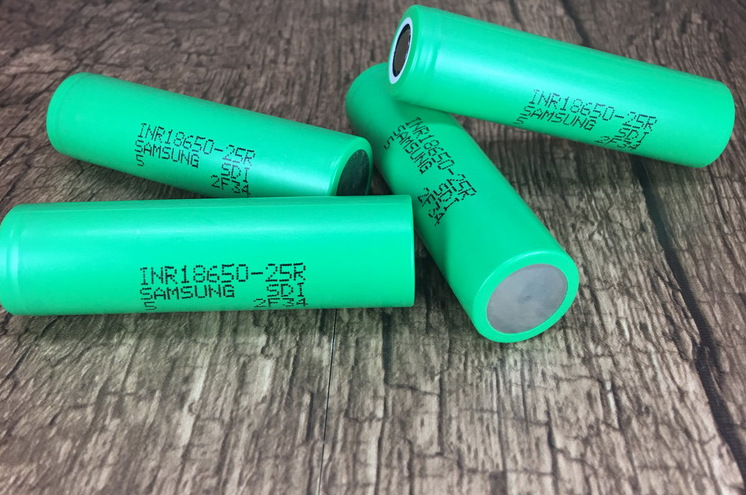 三星25R动力18650锂电池2500mAh 3.7v 25A大功率INR18650-25R-阿里巴巴