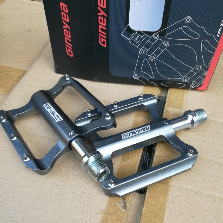 Gineyea景晔培林脚踏K349山地车自行车带钉防滑培林脚踏轴承脚踏-阿里巴巴